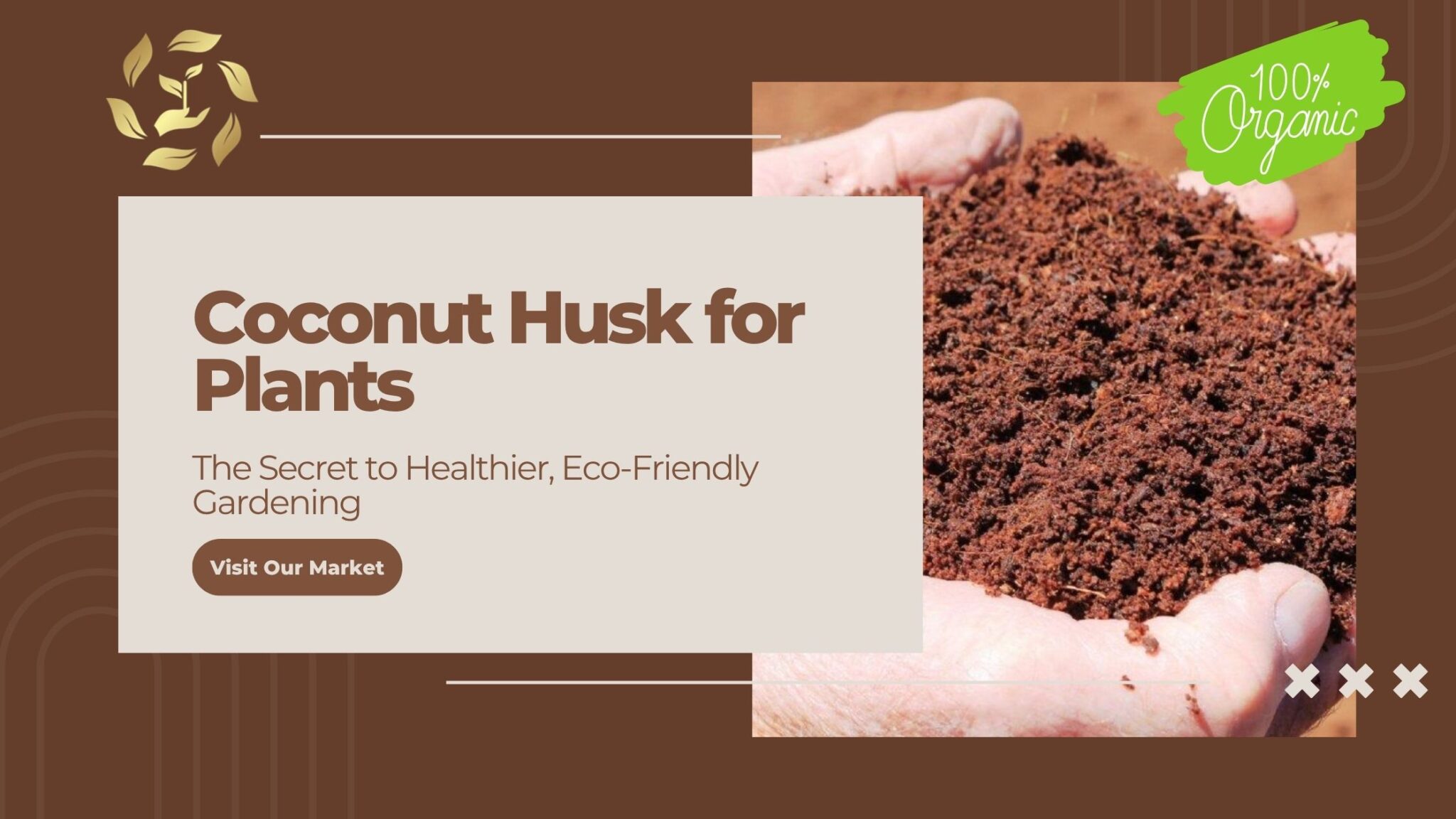 Coconut Husk for Plants | Natural & Eco-Friendly Gardening